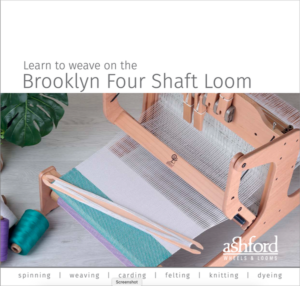 Learn to weave on the Brooklyn Four Shaft Loom - Digital PDF - Aunt Jenny