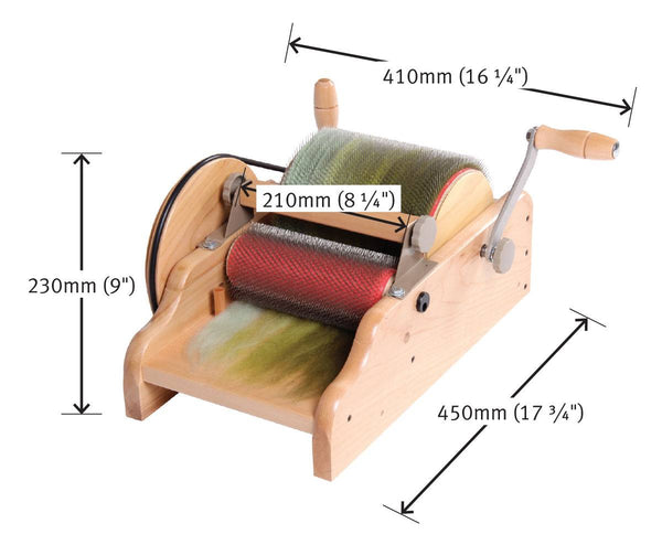 Ashford Drum Carder Fine - Aunt Jenny